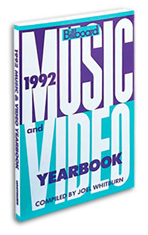 1992 Billboard Music & Video Yearbook - Record Research