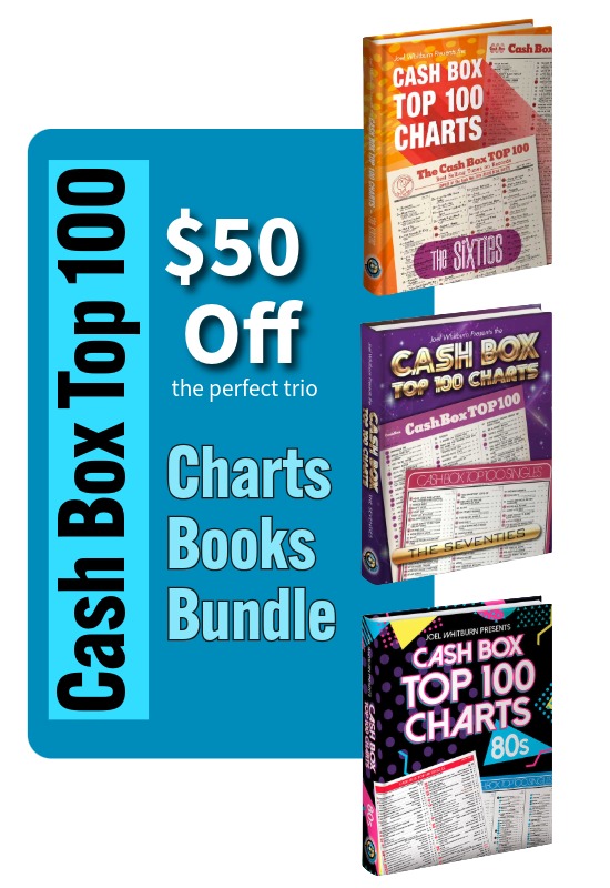 Cash Box Top 100 Charts Books Bundle - Record Research